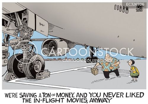 Airplane Ride Cartoons and Comics - funny pictures from CartoonStock