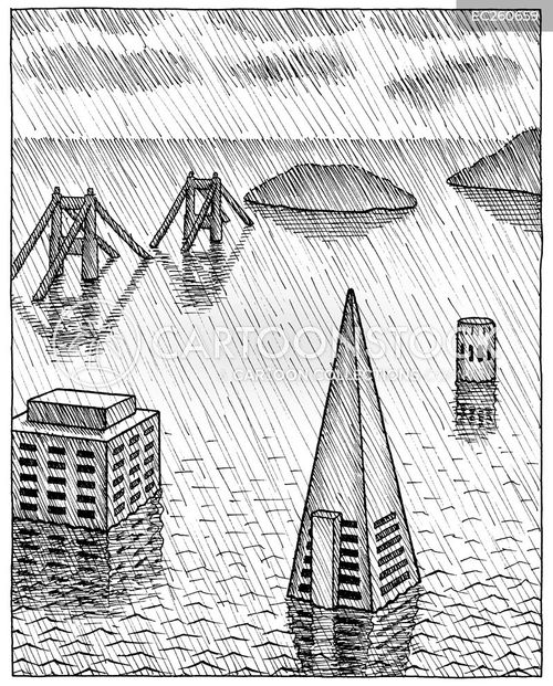 Northeast Floods Cartoons and Comics - funny pictures from CartoonStock