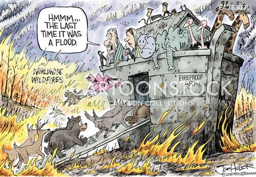 Global Fires Cartoons and Comics - funny pictures from CartoonStock