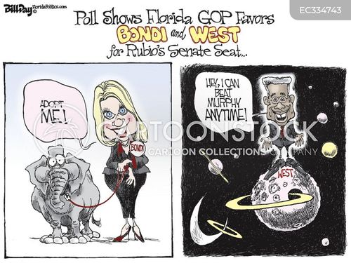 Pam Bondi Cartoons and Comics - funny pictures from CartoonStock