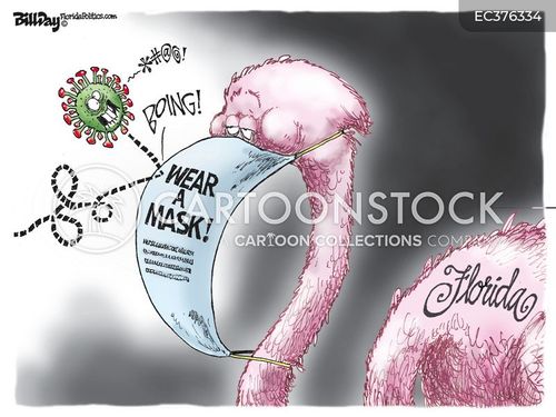 Mask Fashion Cartoons and Comics - funny pictures from CartoonStock