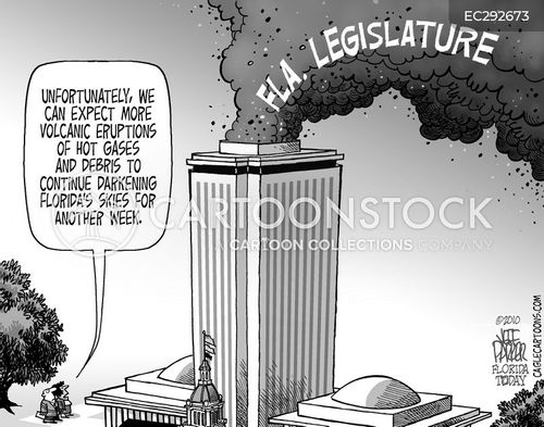 Volcanic Gases Cartoons and Comics - funny pictures from CartoonStock