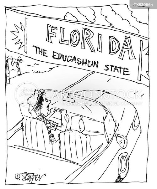 Florida Cartoons and Comics - funny pictures from CartoonStock