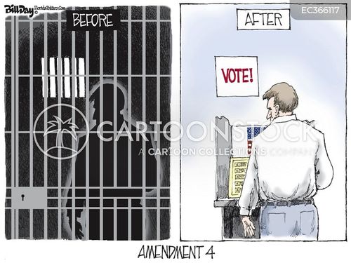 Amendment 4 Cartoons and Comics - funny pictures from CartoonStock