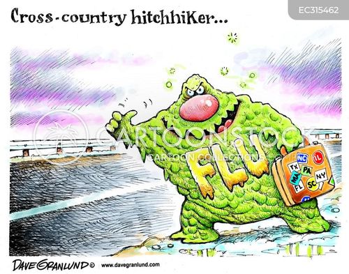Catching Flu Cartoons and Comics - funny pictures from CartoonStock
