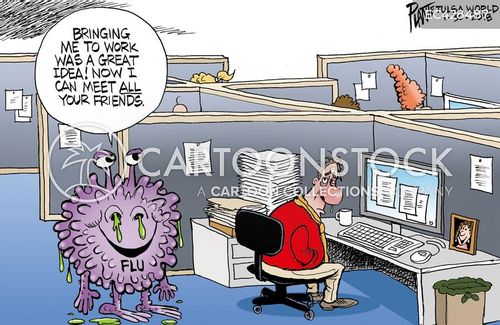 Workplace Ailment Cartoons and Comics - funny pictures from CartoonStock