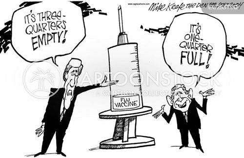 Flu Vaccine Cartoons and Comics - funny pictures from CartoonStock