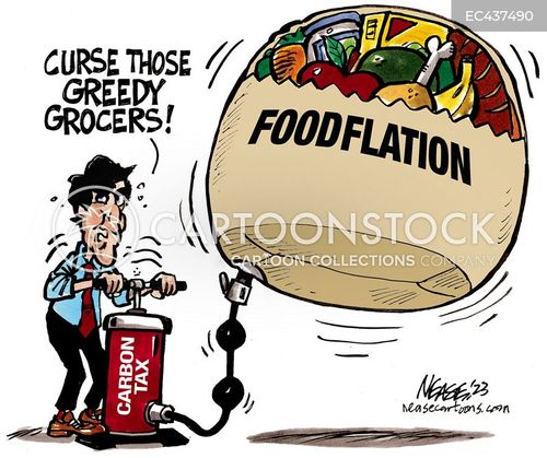 Meatflation Cartoons and Comics - funny pictures from CartoonStock
