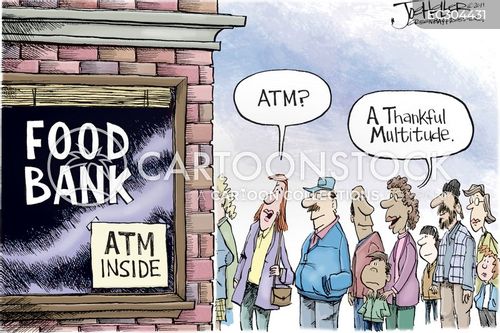A Thankful Multitude Cartoons and Comics - funny pictures from CartoonStock
