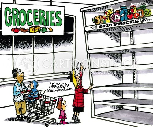 Food Pricing Cartoons and Comics - funny pictures from CartoonStock