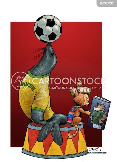 Football Milestones Cartoons and Comics - funny pictures from CartoonStock