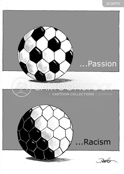 Soccer Unity Cartoons and Comics - funny pictures from CartoonStock