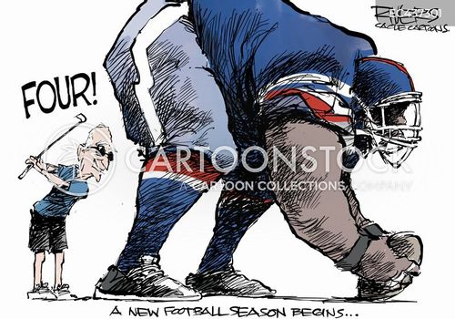 Nfl Football Cartoons and Comics - funny pictures from CartoonStock