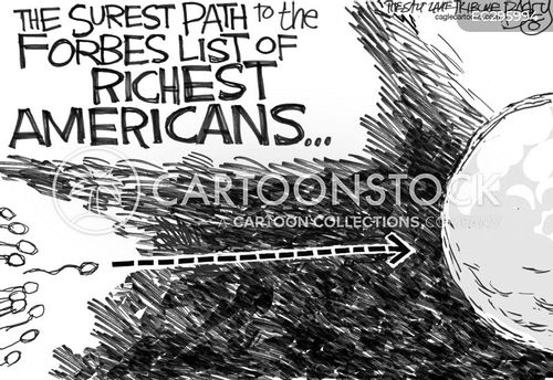 Richest Man Cartoons and Comics - funny pictures from CartoonStock