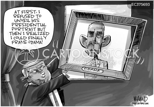 Official Portrait Cartoons and Comics - funny pictures from CartoonStock