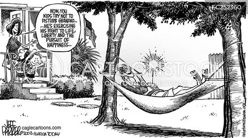 Backyard Festivities Cartoons and Comics - funny pictures from CartoonStock