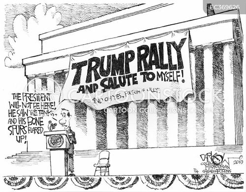 Patriotism Rally Cartoons and Comics - funny pictures from CartoonStock