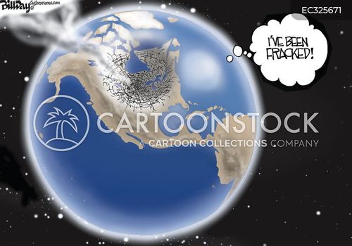 Fracking Site Cartoons and Comics - funny pictures from CartoonStock