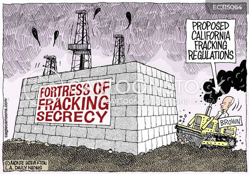 Fracking Site Cartoons and Comics - funny pictures from CartoonStock