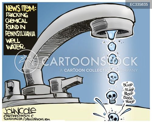 Hydrofracturing Cartoons and Comics - funny pictures from CartoonStock