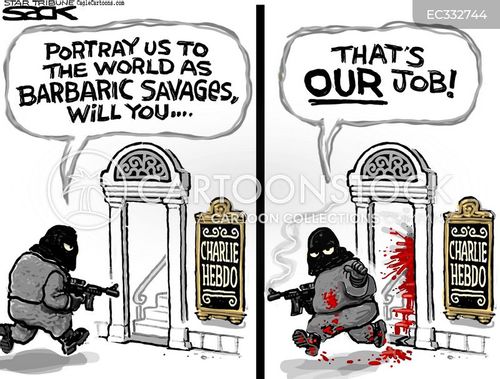 Terror En Paris Cartoons and Comics - funny pictures from CartoonStock