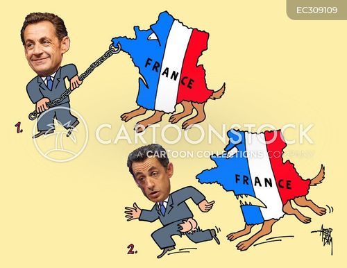 Política Francesa Cartoons and Comics - funny pictures from CartoonStock