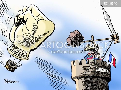 Balloon Protest Cartoons and Comics - funny pictures from CartoonStock