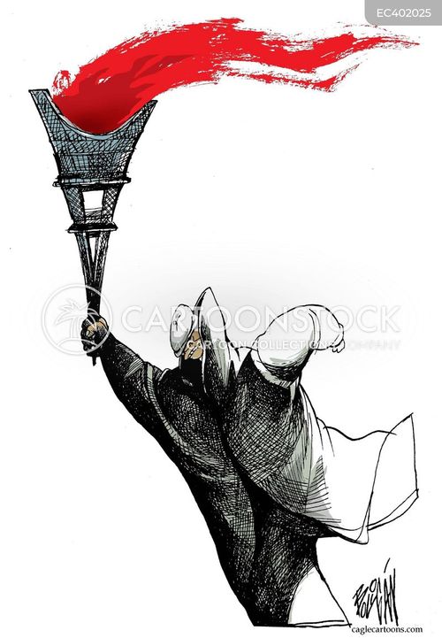 Fall Of Paris Cartoons and Comics - funny pictures from CartoonStock