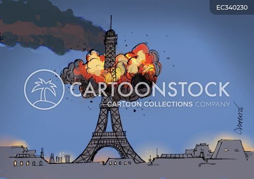 Fall Of Paris Cartoons and Comics - funny pictures from CartoonStock
