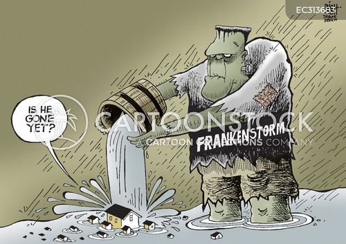 Frankenball Cartoons and Comics - funny pictures from CartoonStock