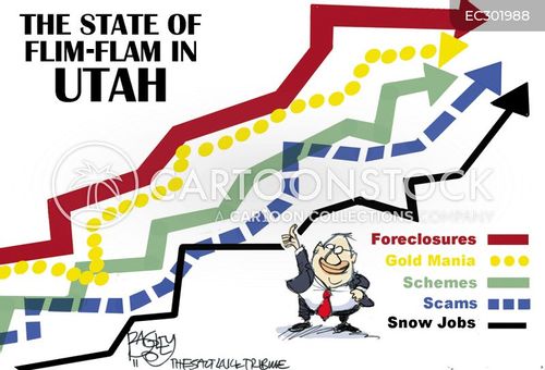 Fraudulent Schemes Cartoons and Comics - funny pictures from CartoonStock