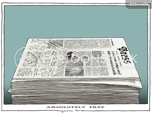 Free Press Cartoons and Comics - funny pictures from CartoonStock
