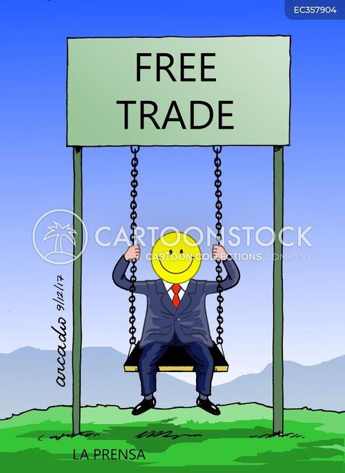 Free Trade Cartoons and Comics - funny pictures from CartoonStock