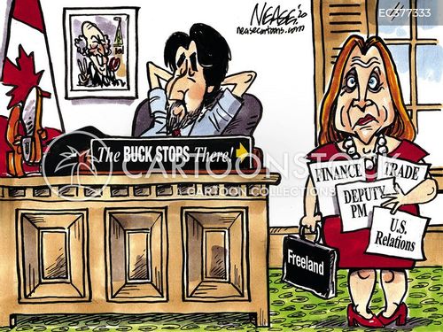 Chrystia Freeland Cartoons and Comics - funny pictures from CartoonStock