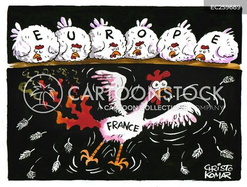 Fire Rooster Cartoons and Comics - funny pictures from CartoonStock