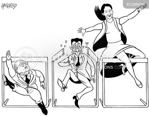 French Candidates Cartoons and Comics - funny pictures from CartoonStock