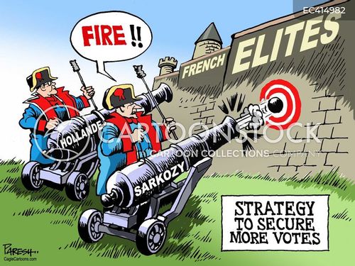 French Cannons Cartoons and Comics - funny pictures from CartoonStock