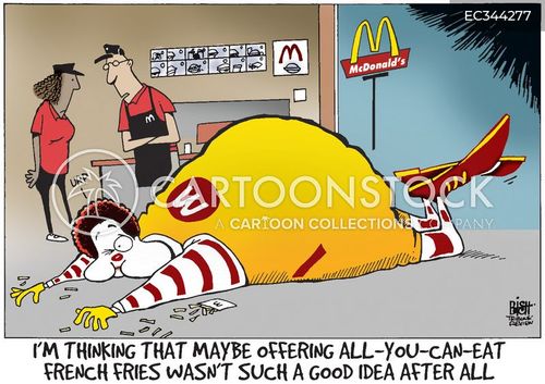 Deep Fried Cartoons and Comics - funny pictures from CartoonStock