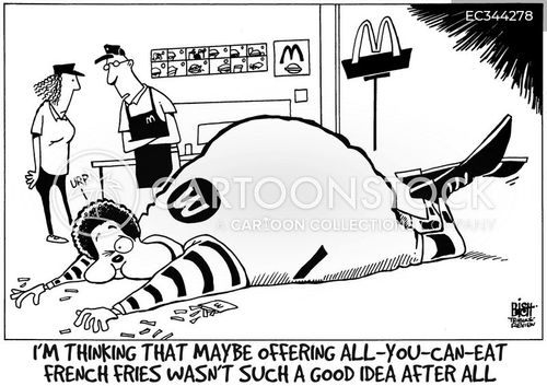 Deep Fried Cartoons and Comics - funny pictures from CartoonStock