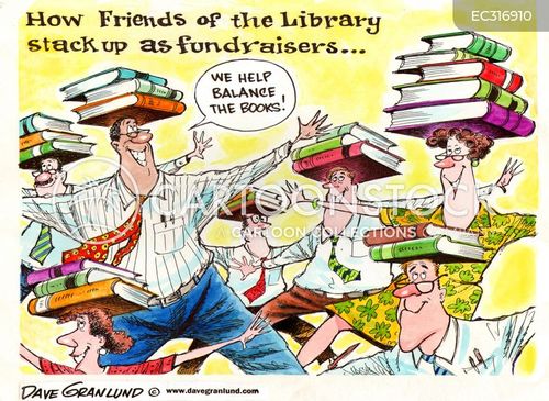 Book Donation Cartoons and Comics - funny pictures from CartoonStock