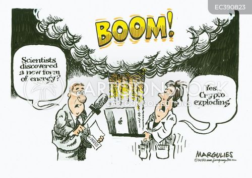 Blockchain Racket Cartoons and Comics - funny pictures from CartoonStock