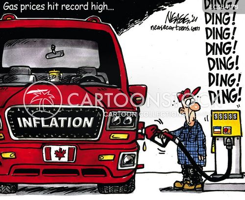 Average Fuel Cost Cartoons and Comics - funny pictures from CartoonStock