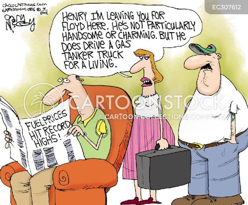 Fuel Tanker Cartoons and Comics - funny pictures from CartoonStock