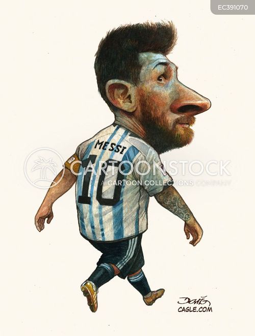 Lionel Messi Cartoons and Comics - funny pictures from CartoonStock