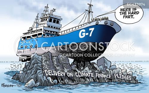 Climate Finance Cartoons and Comics - funny pictures from CartoonStock