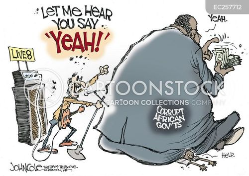 Live Aid Cartoons and Comics - funny pictures from CartoonStock