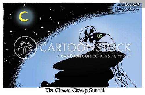 Environmental Summit Cartoons and Comics - funny pictures from CartoonStock