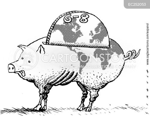 Economic Cooperation Cartoons and Comics - funny pictures from CartoonStock