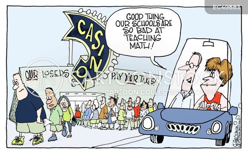 Gambling Odds Cartoons and Comics - funny pictures from CartoonStock
