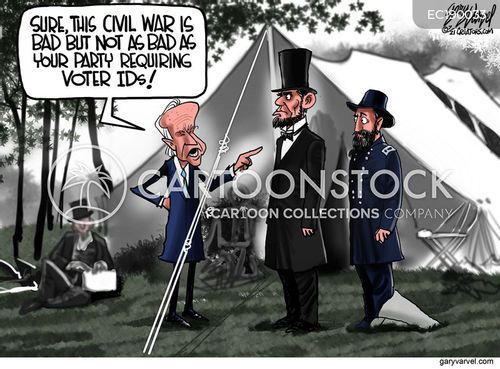 Civil War Cartoons and Comics - funny pictures from CartoonStock